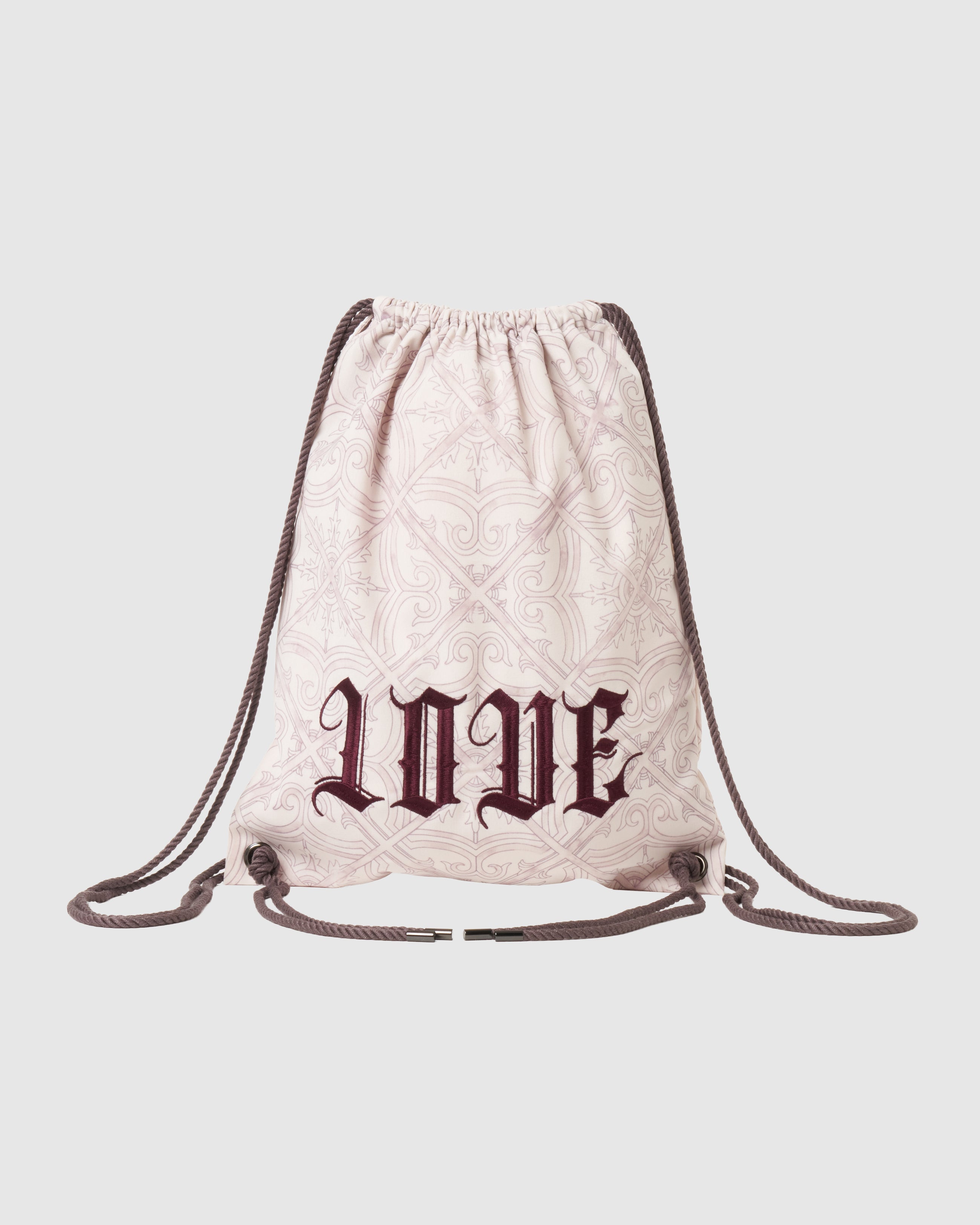tanakadaisuke(タナカダイスケ)|バッグ(BAG)|Pocelain tiles LOVE drawstring backpack