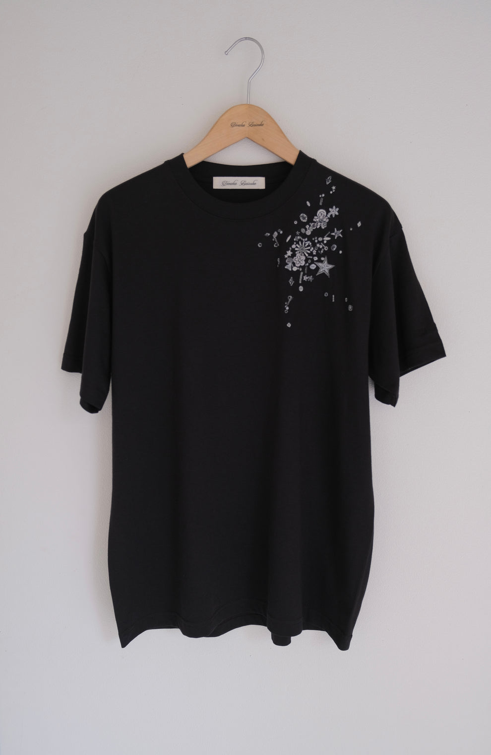 childhood spangle T-shirt Black – tanakadaisuke