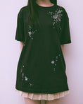 hearty childhood spangle T-shirt Black – tanakadaisuke