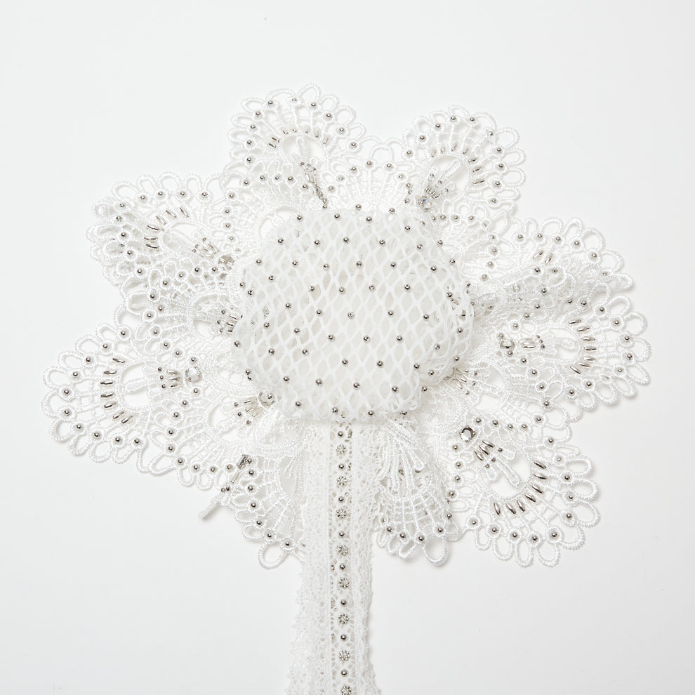 white lace bijou Chignon【Delivery in February 2023】 – tanakadaisuke